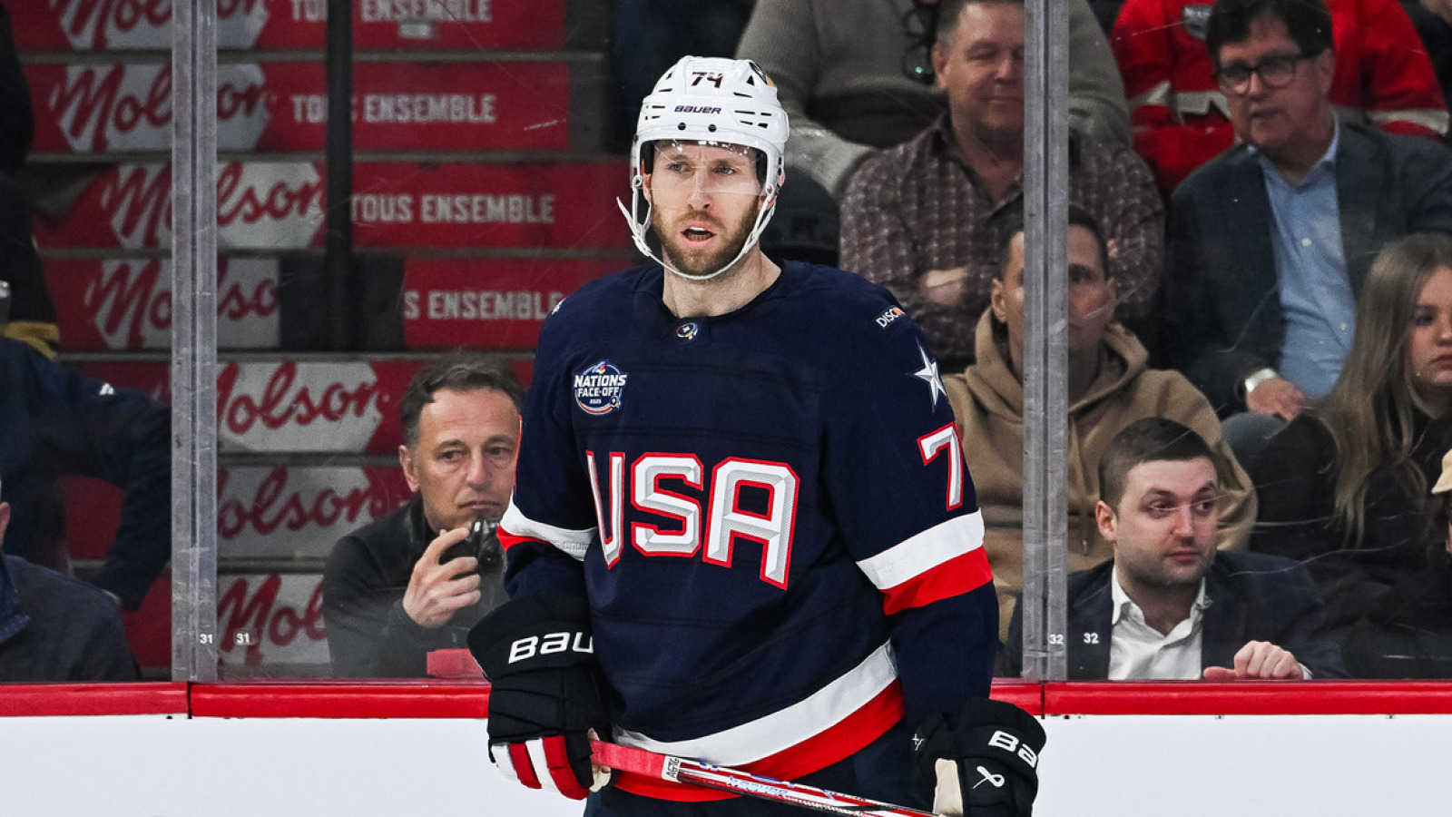 Jaccob Slavin made some ridiculous defensive plays against Canada ...