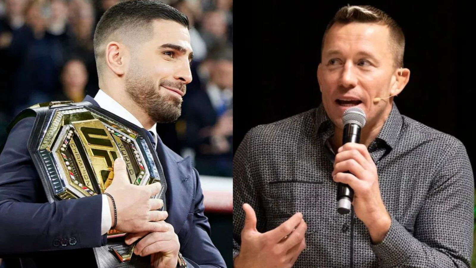 Georges St-Pierre Lays Out Ilia Topuria’s Path to UFC GOAT Status With ...