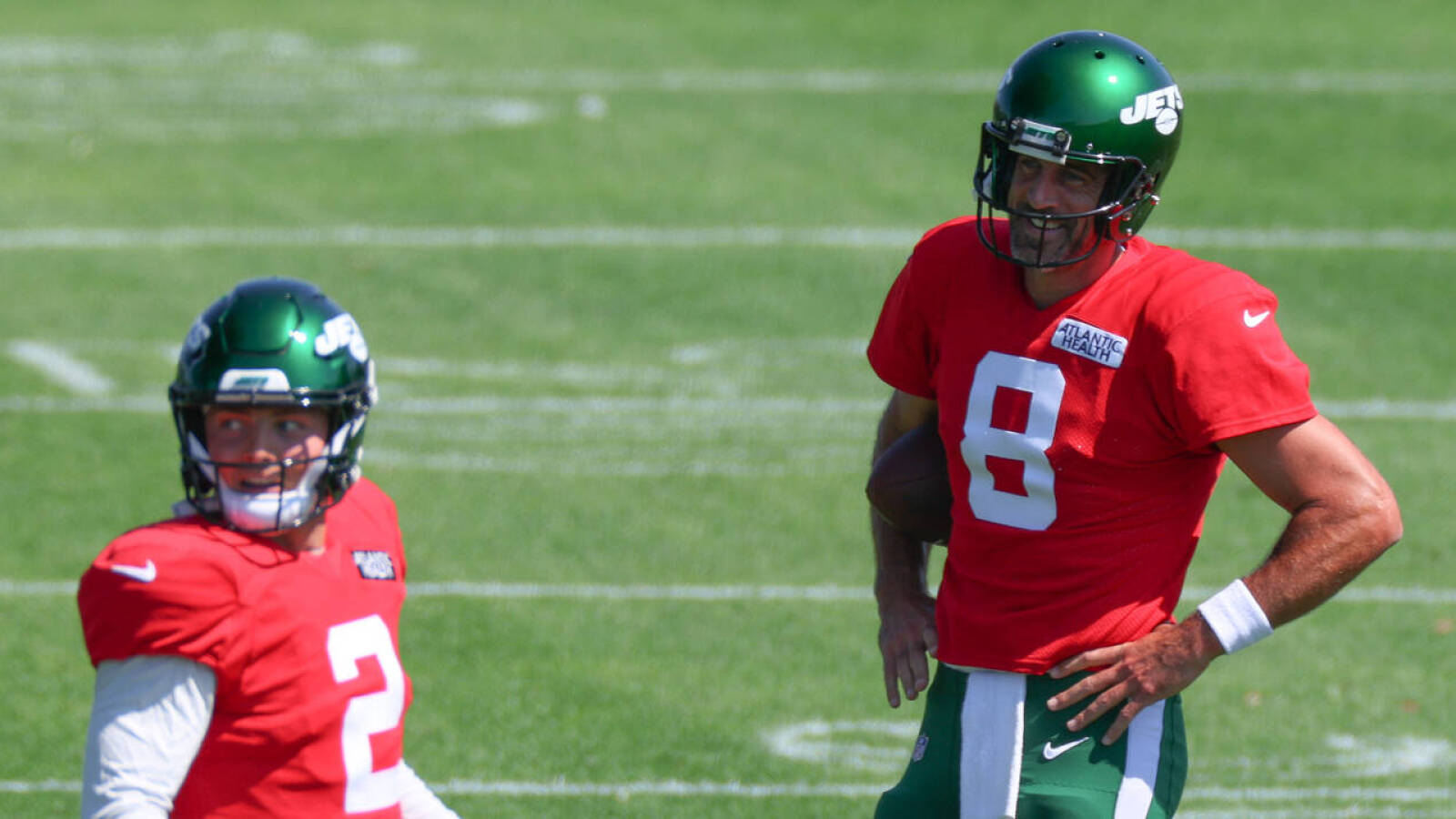 Aaron Rodgers hopes Zach Wilson will improve as backup | Yardbarker