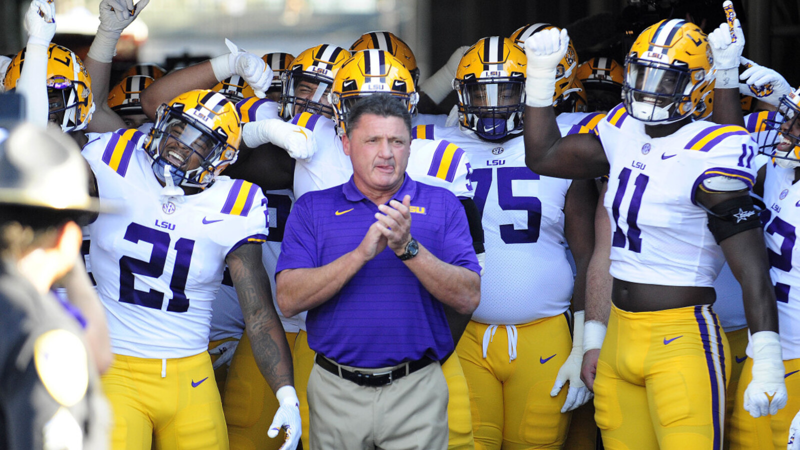 Former LSU head coach Ed Orgeron casually mentions what his future ...