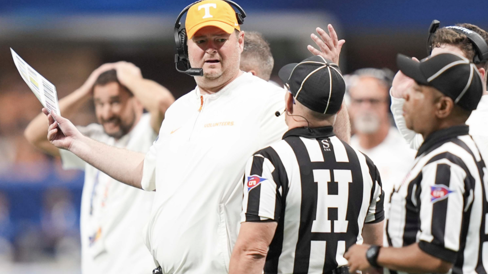 Tennessee Vols head coach Josh Heupel confirms that true freshman will ...