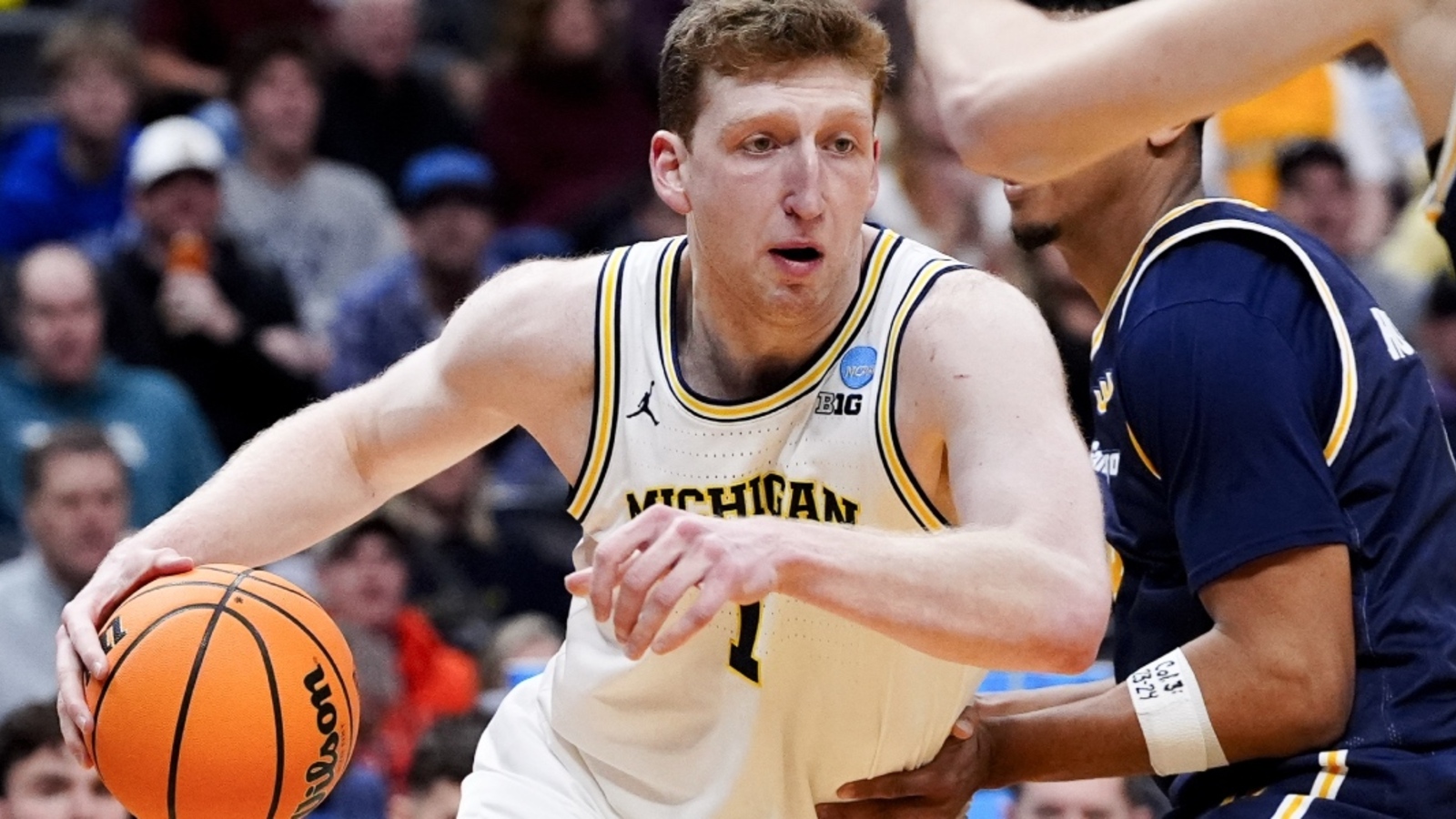 Michigan center Danny Wolf declares for 2025 NBA Draft | Yardbarker