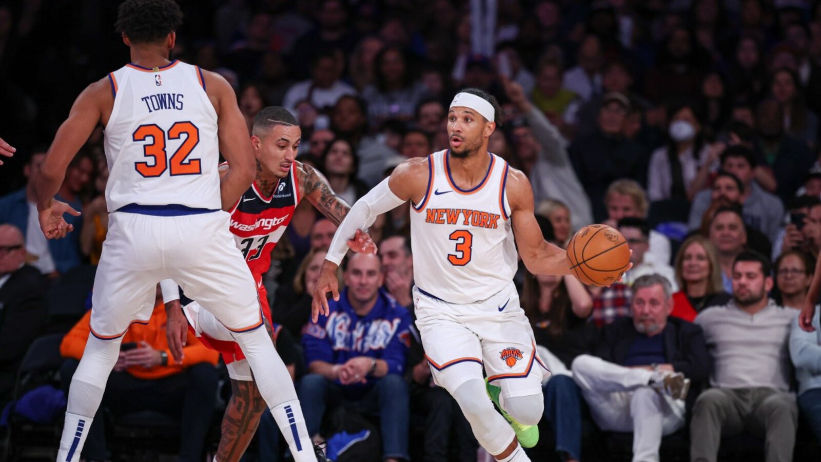 Knicks forward calls discussion of Bridge’s shooting change ‘stupid ...