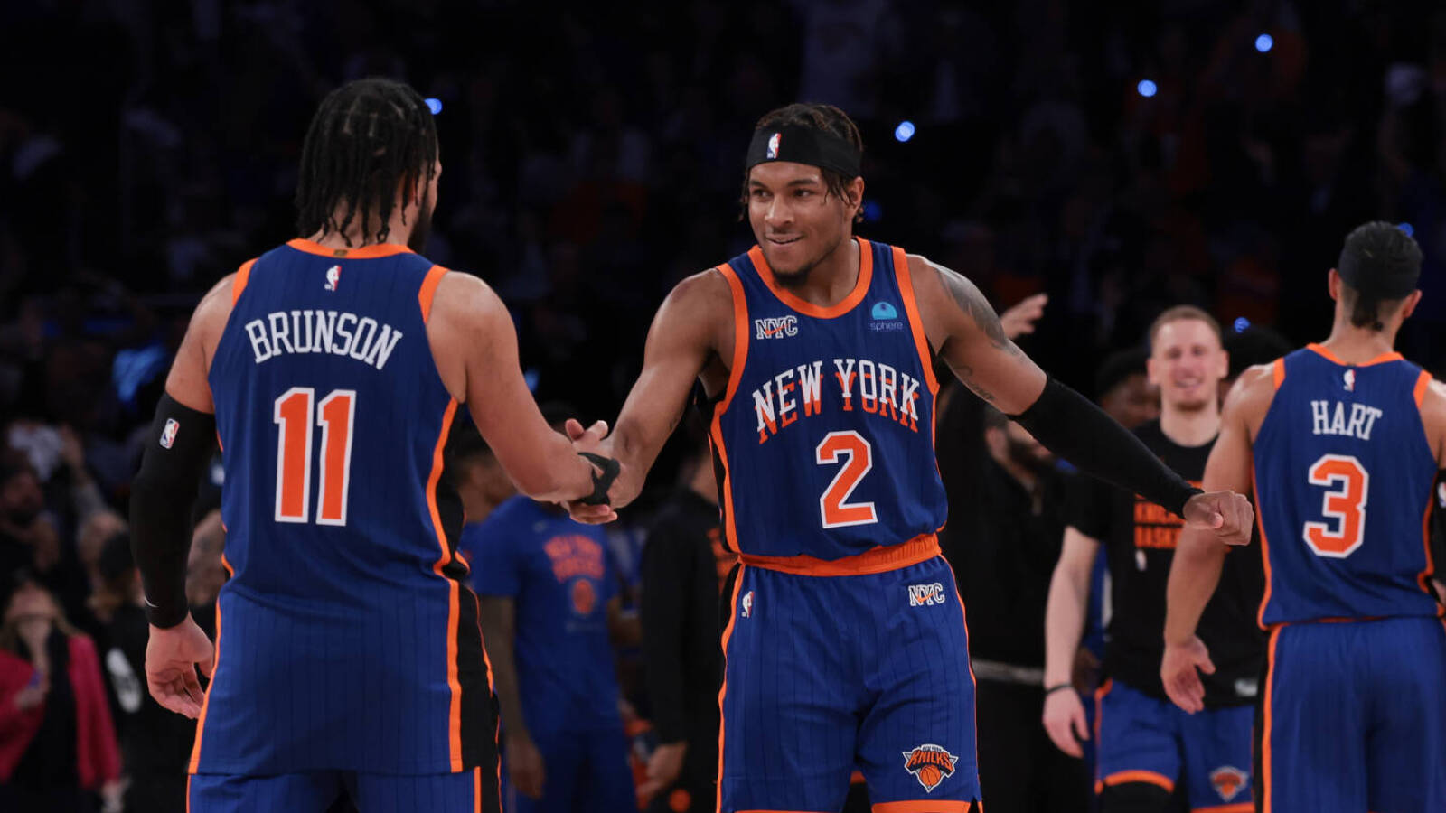 Watch: Knicks fans have deafening three-word chant | Yardbarker