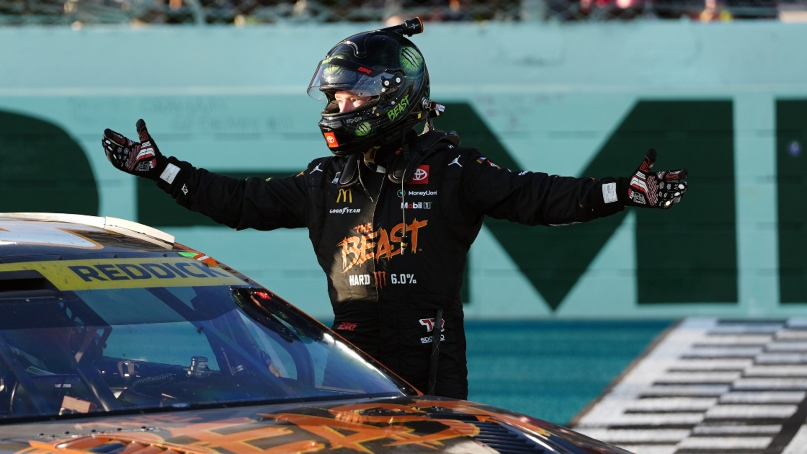 Denny Hamlin: Tyler Reddick pulling off Homestead win was ‘pretty ...