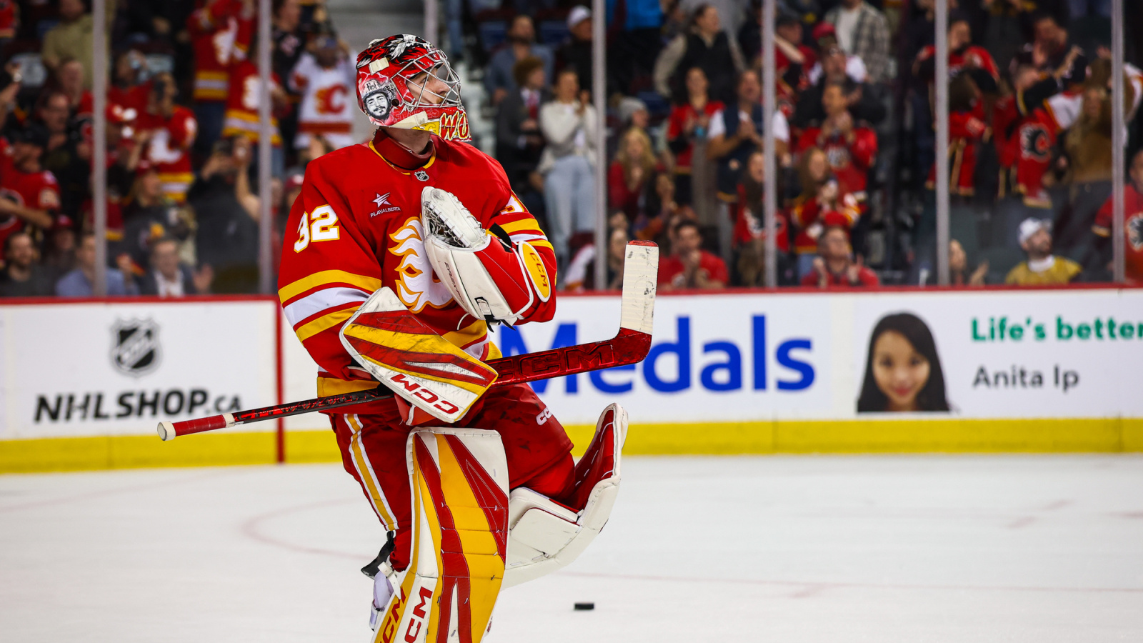 NHL names Dustin Wolf a 2025 Calder Trophy finalist for rookie of the ...