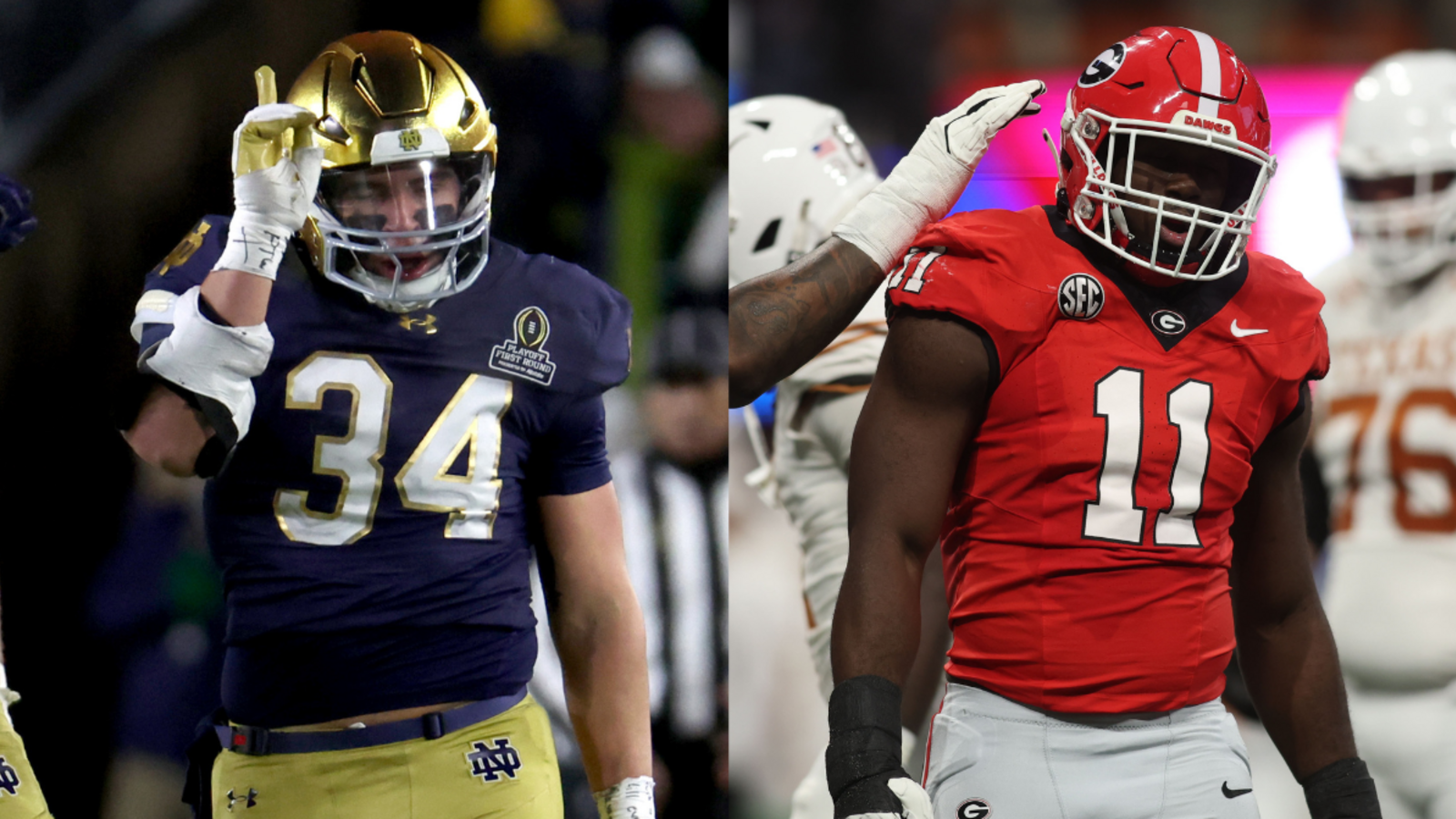 Notre Dame and Georgia Have Game Changing Linebackers, But Who Shines ...