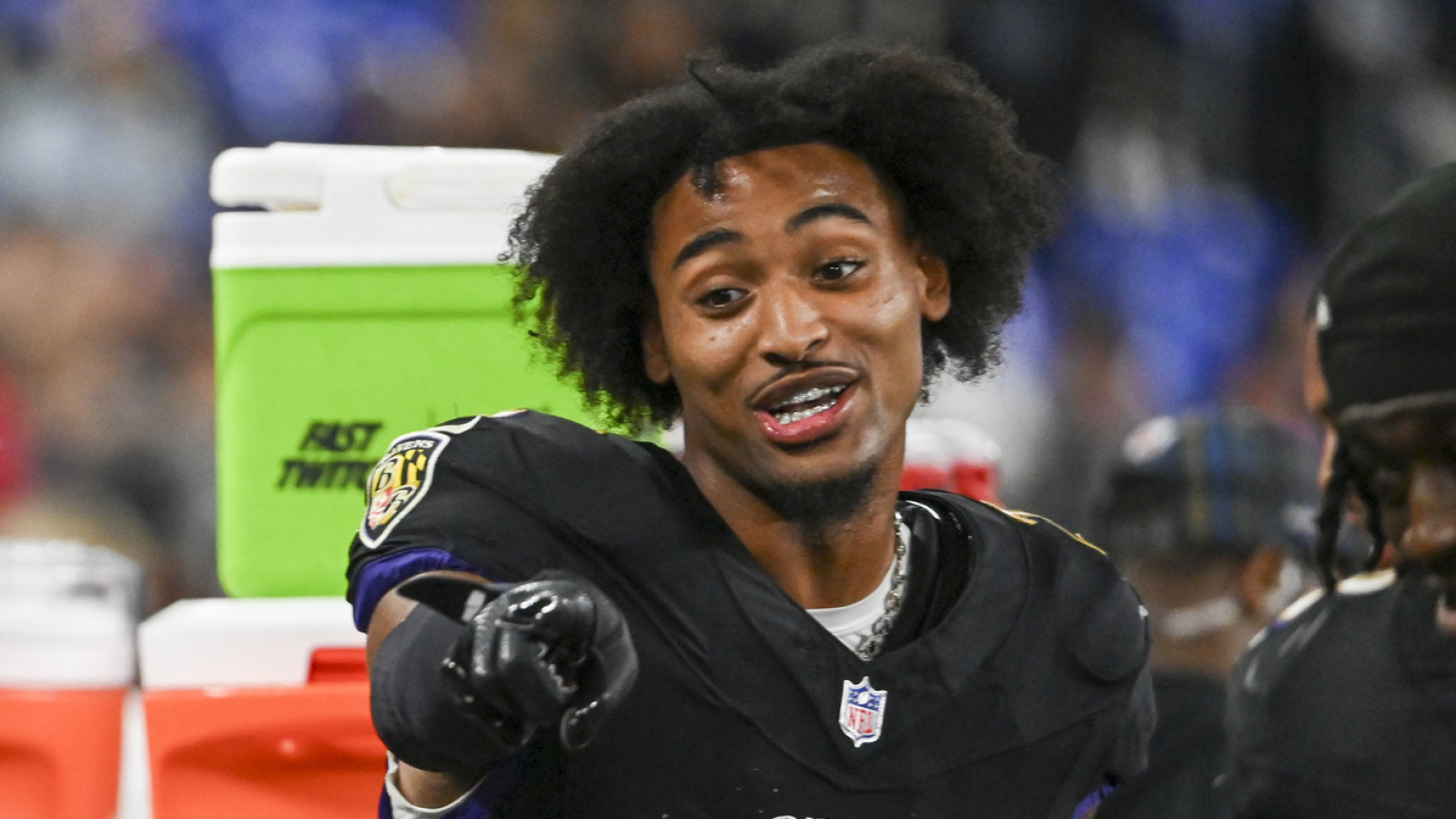 Watch: Ravens strike early with Nate Wiggins pick-six | Yardbarker
