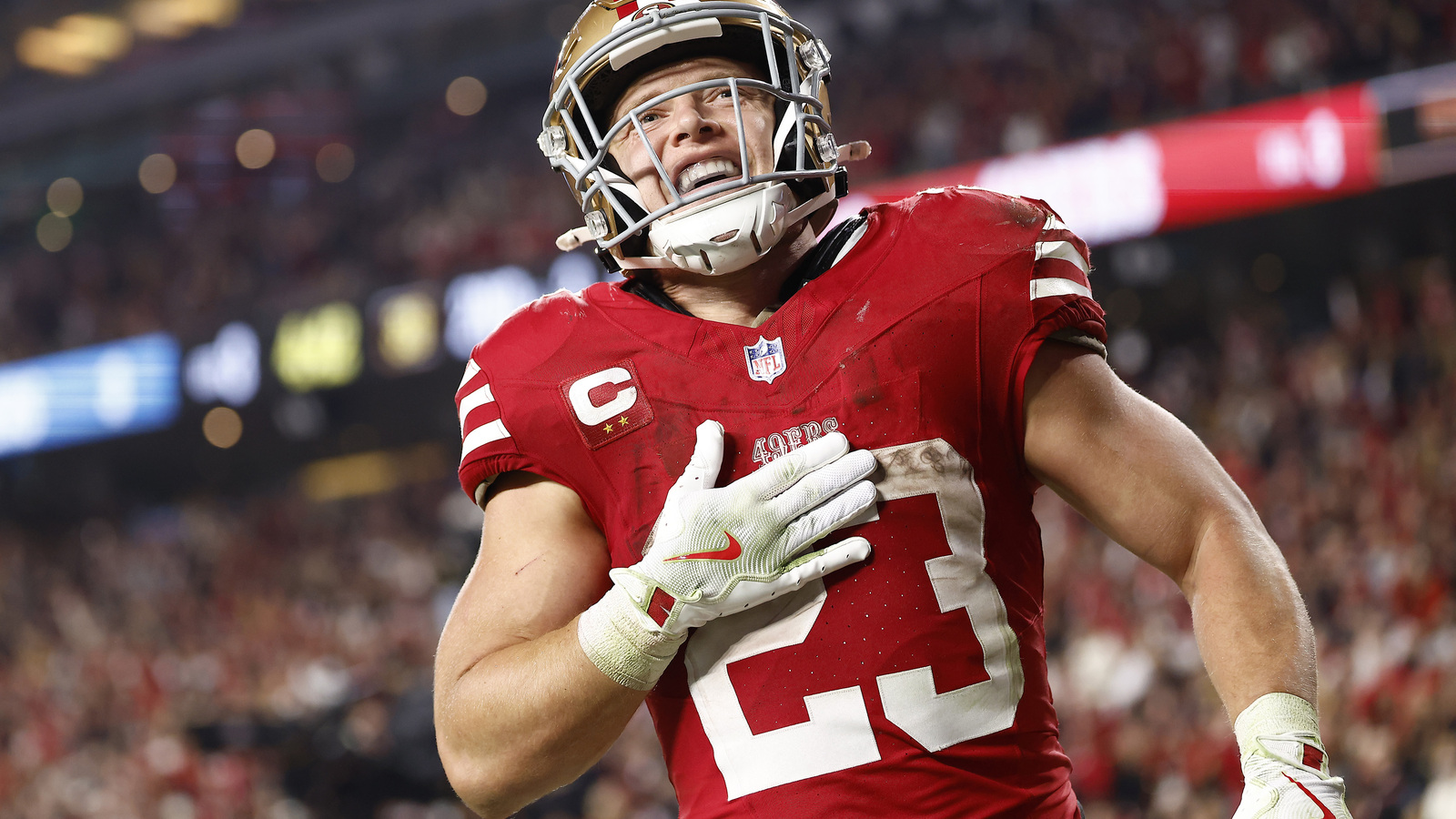 San Francisco 49ers Running Back Christian McCaffrey Limited In ...
