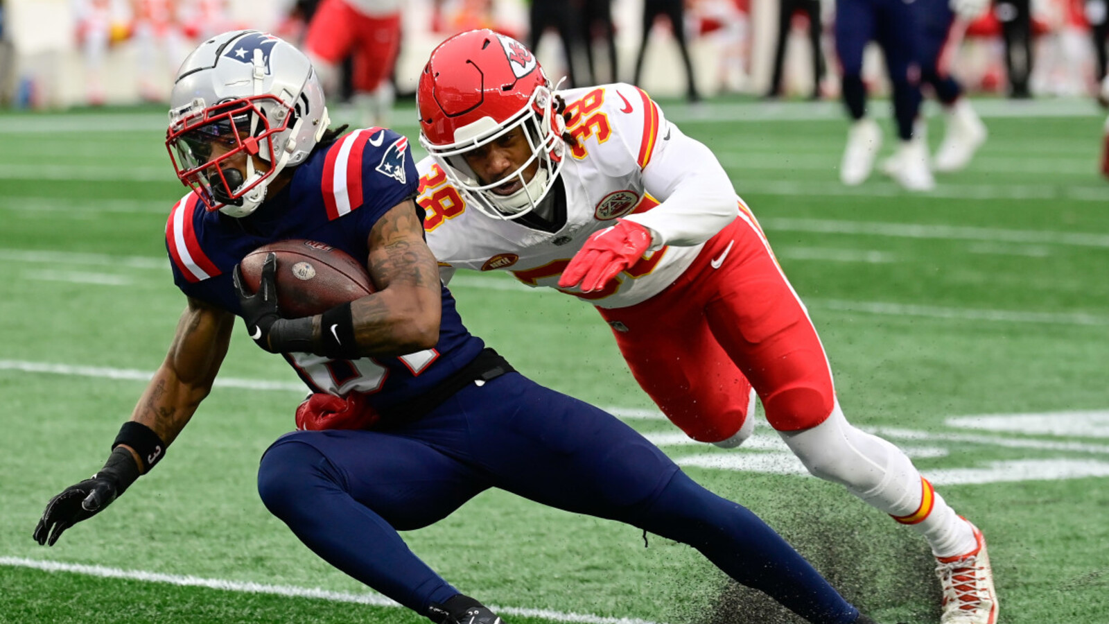 NFL hands Patriots WR Demario Douglas lump of coal for Christmas ...