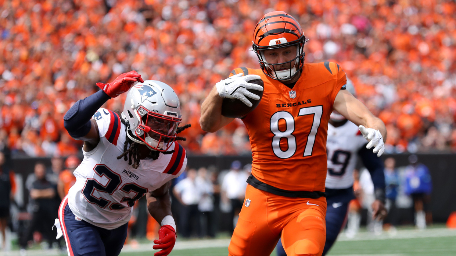 Patriots’ Kyle Dugger saves TD against Bengals with awesome play ...