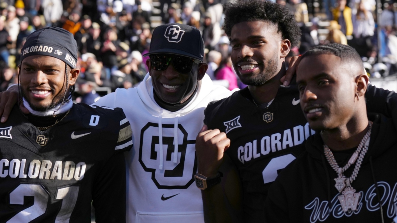 Shilo Sanders takes hilarious shot at Deion amid Shedeur falling in ...