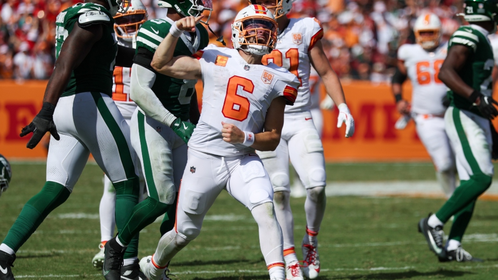 Baker Mayfield calls out Steve Wilks, Jets after win: ‘Lot of stuff was ...