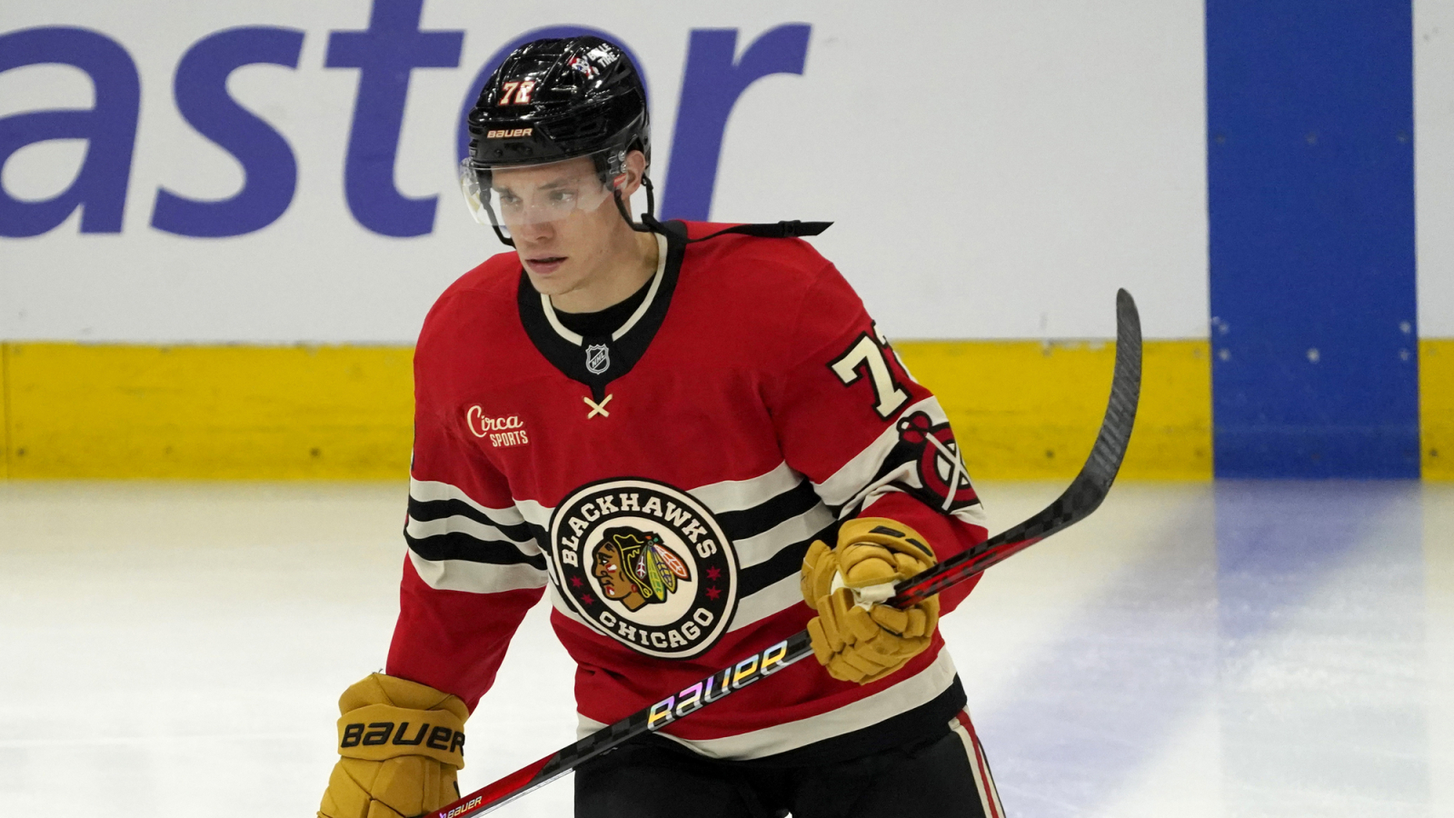 Chicago Blackhawks young forward benched in second period during Sunday ...