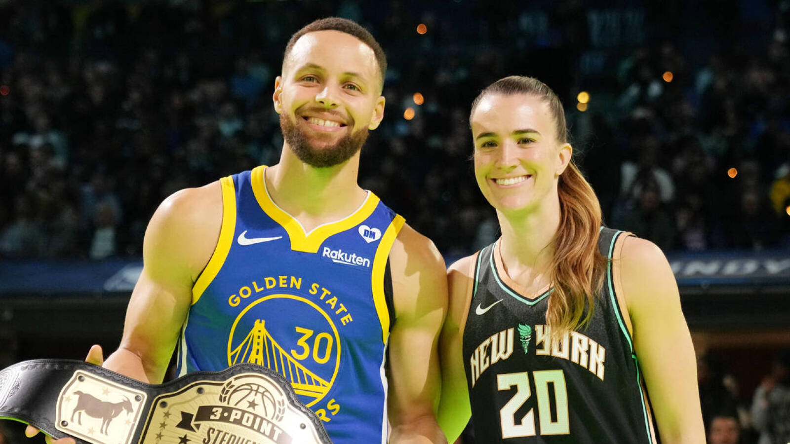 Steph Curry praises Sabrina Ionescu after 3-point shootout win | Yardbarker