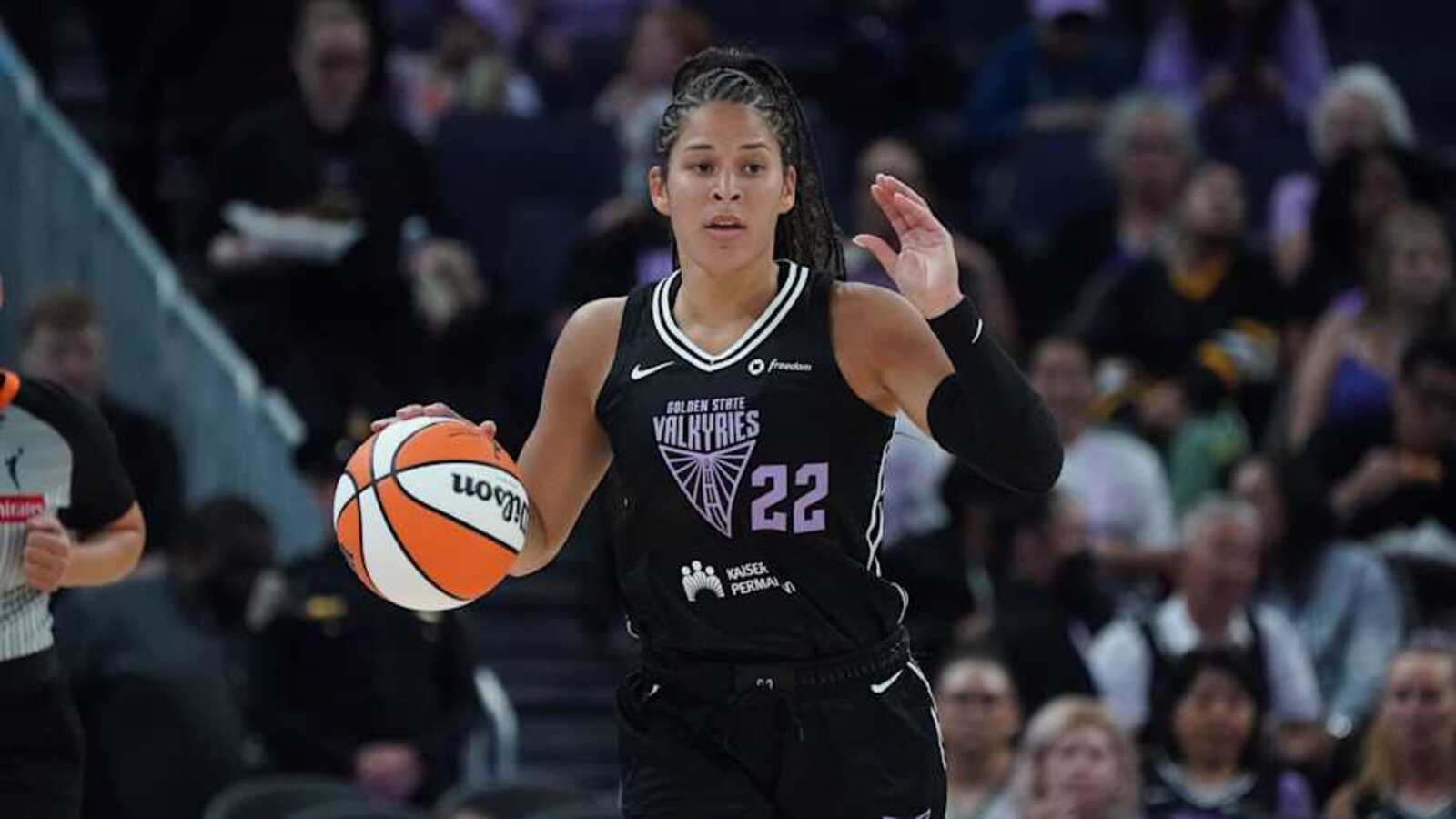 Veronica Burton Gets Honored by WNBA After Valkyries' Historic Season ...