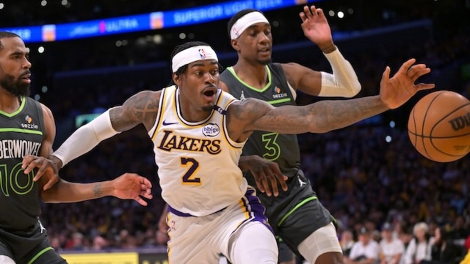 Jarred Vanderbilt Feels Game 1 Loss To Timberwolves Was ‘Wake-Up Call ...