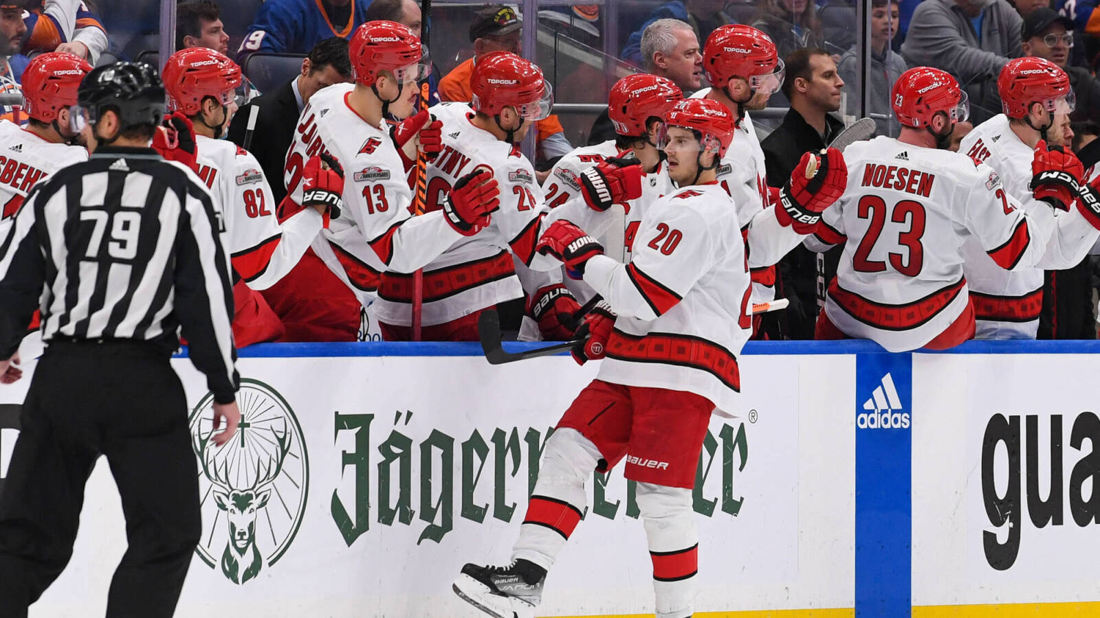 Hurricanes' Sebastian Aho sets franchise record in Game 4 win over ...