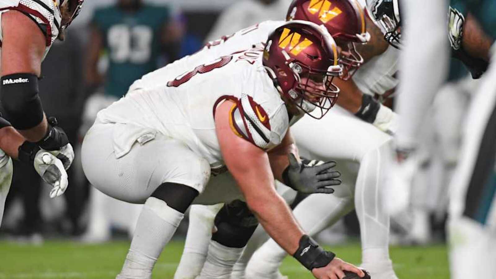 Commanders Step Up After Tyler Biadasz Illness | Yardbarker