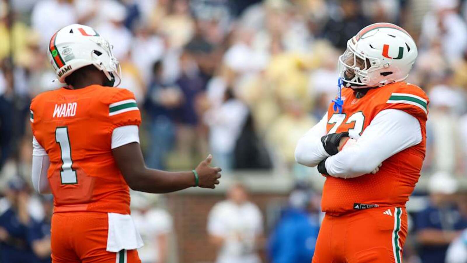Miami Star Quarterback Gives Custom Gift For Offensive Line From NIL ...