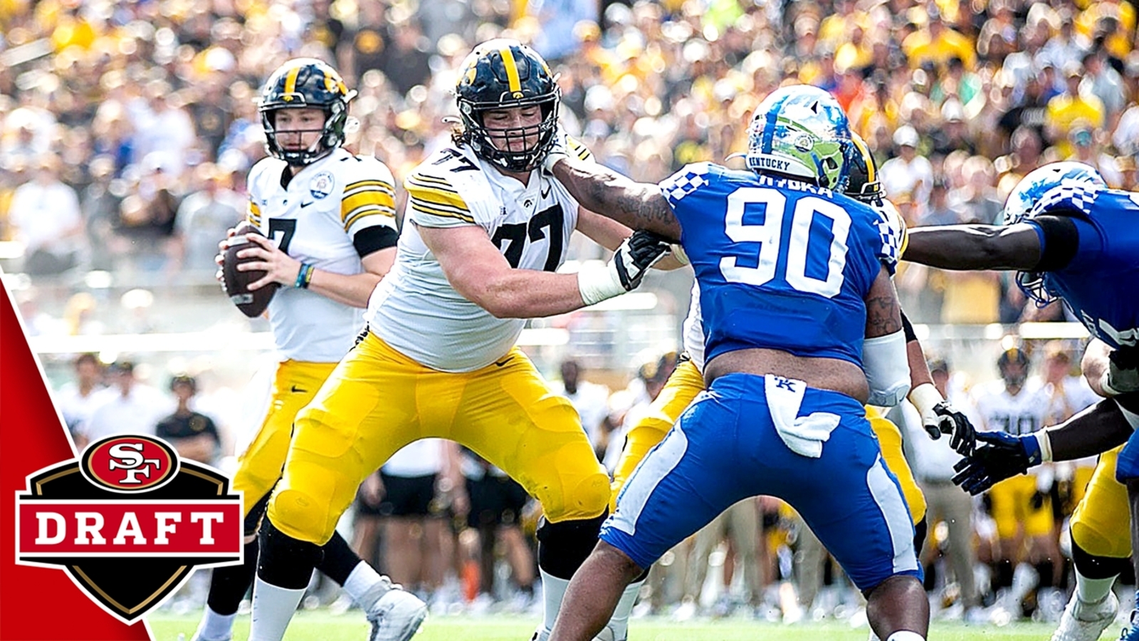 49ers select Iowa G Connor Colby in 7th round of 2025 NFL Draft ...