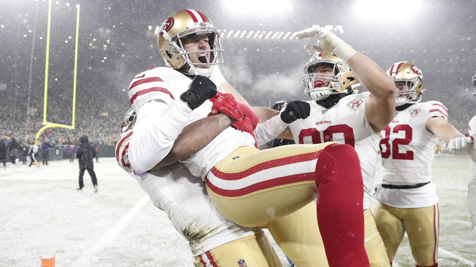 49ers use blocked punt, field goal to beat Packers and reach NFC title ...