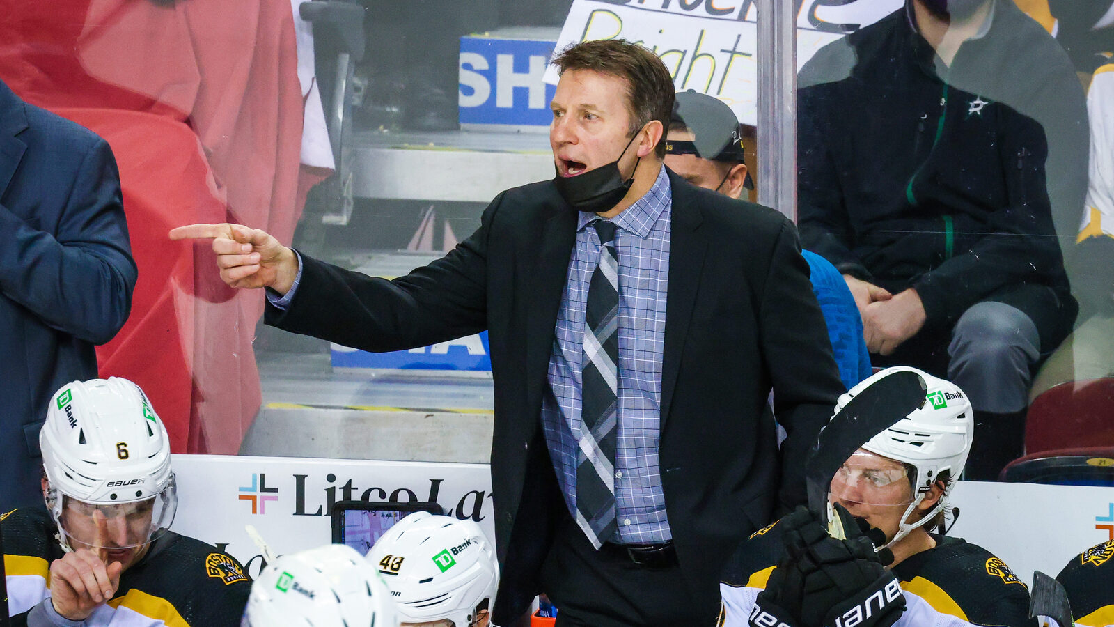 Jim Montgomery's Replacement Behind the Bruins' Bench Makes a First ...