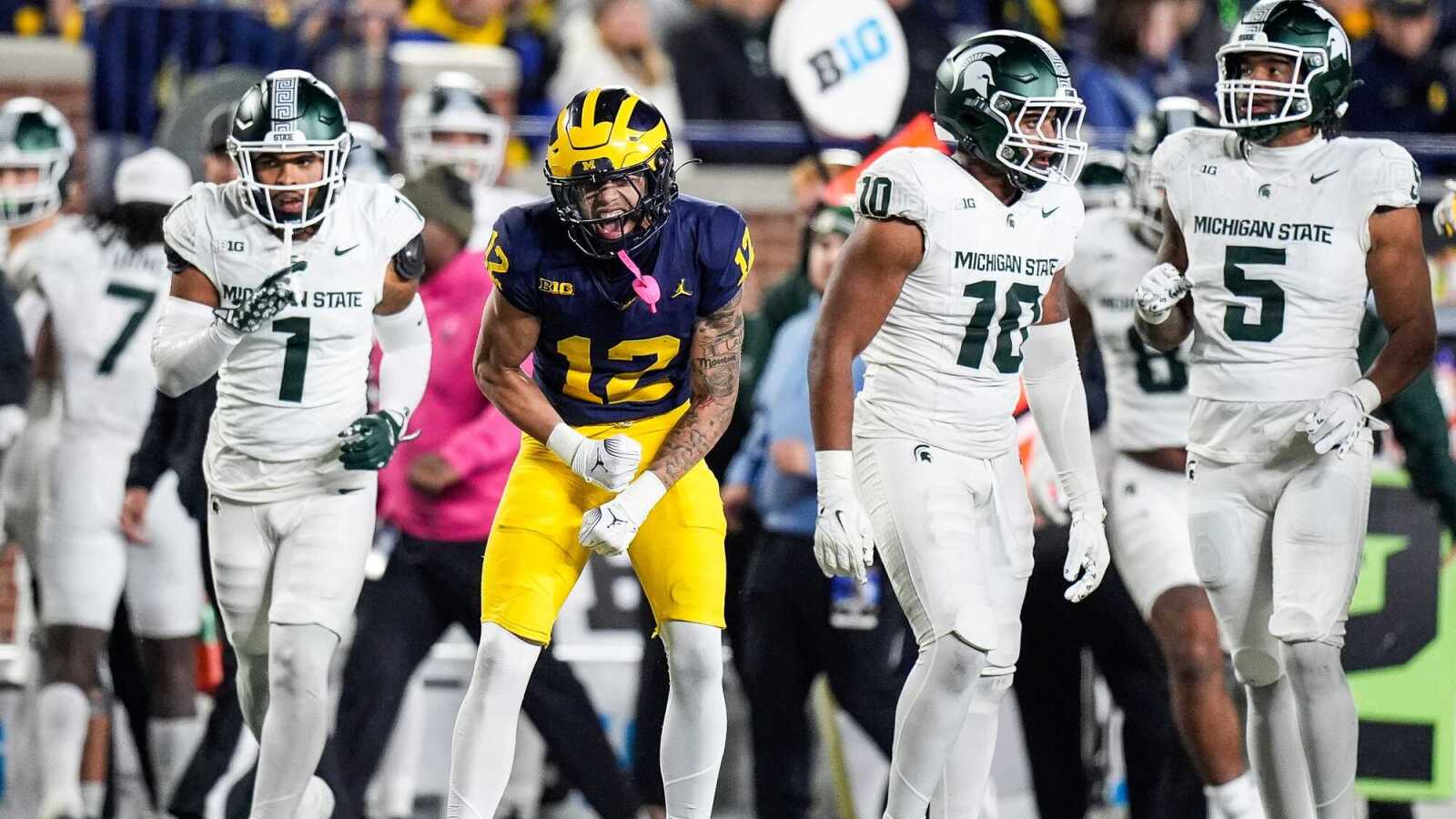 Watch: Brawl breaks out at end of Michigan-Michigan State | Yardbarker