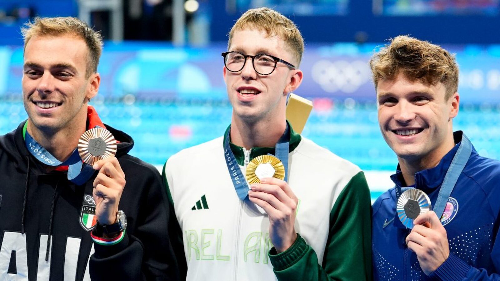 Irish swimmer Daniel Wiffen misses Olympics closing ceremony due to ...