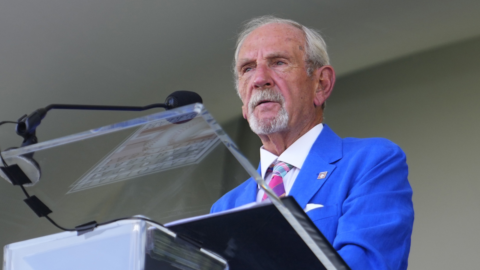 Leyland Holds It Together in Hall Ceremony Until Thought of BFF ...