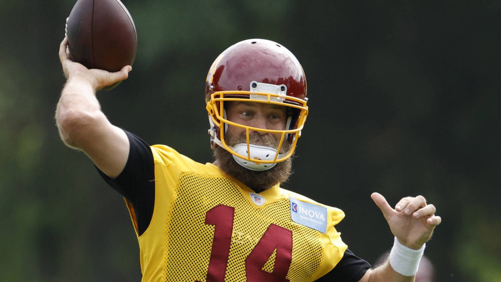 Washington QB Ryan Fitzpatrick not guaranteed starting job? | Yardbarker