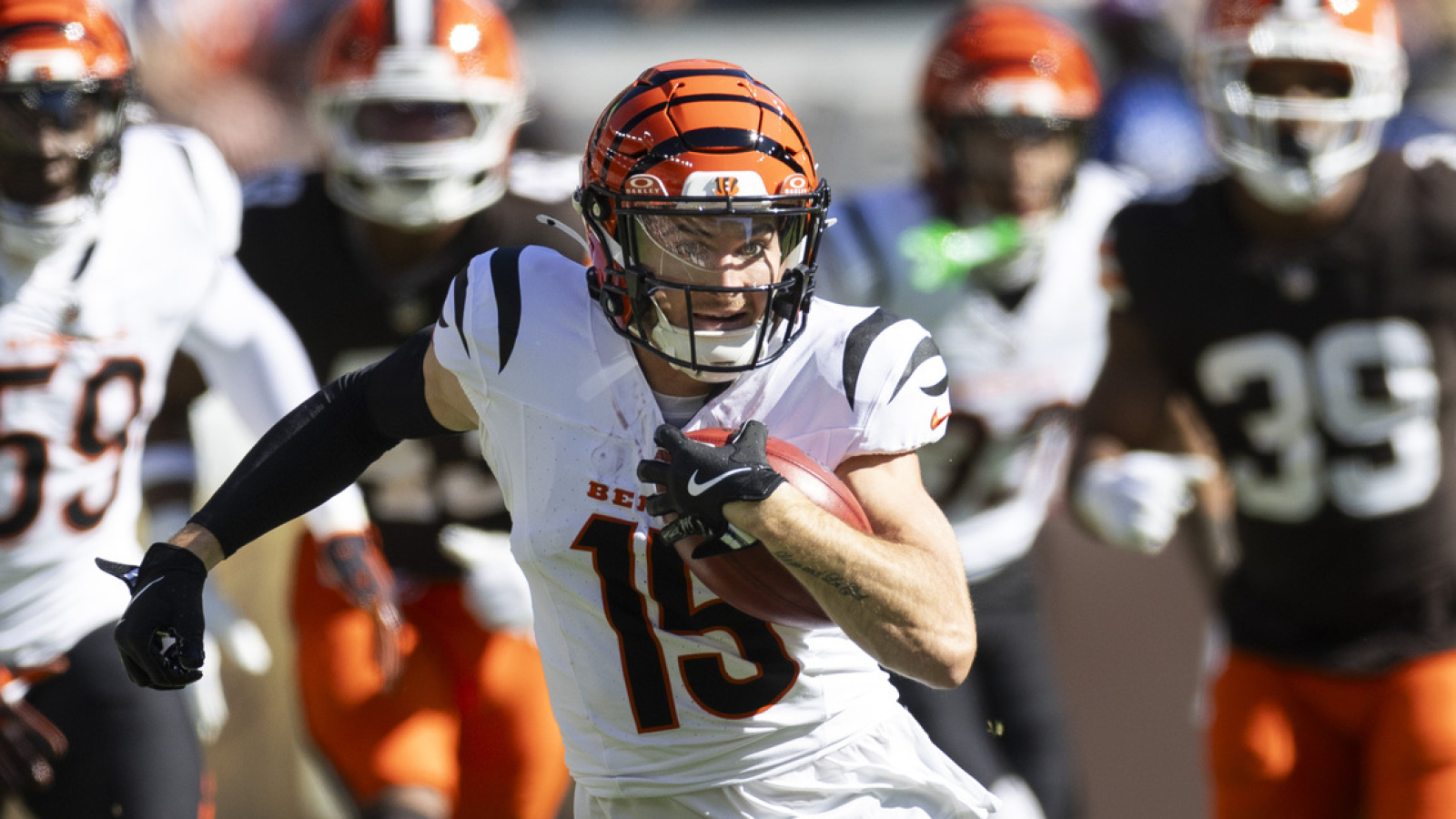 Watch: Bengals WR Charlie Jones returns kickoff for 100-yard TD ...