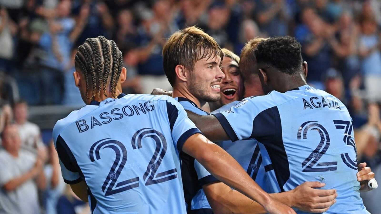 Willy Agada scores twice as Sporting Kansas City edge FC Dallas ...