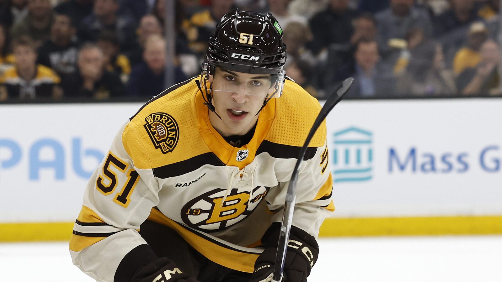 Boston Bruins’ Matthew Poitras out for rest of regular season after ...