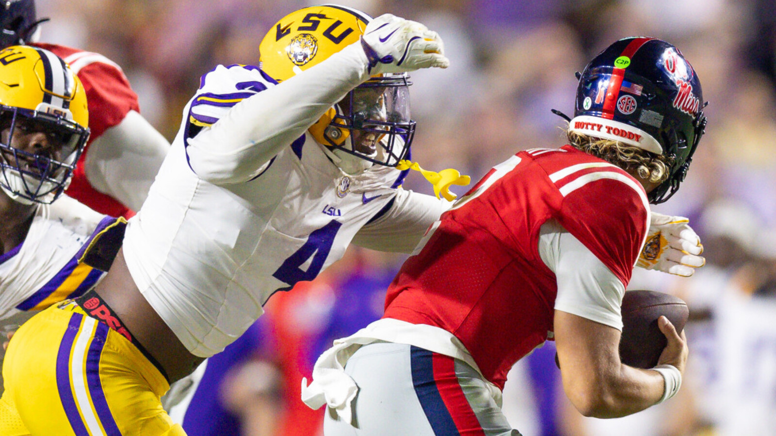 LSU EDGE Bradyn Swinson 2025 NFL Draft Profile | Yardbarker