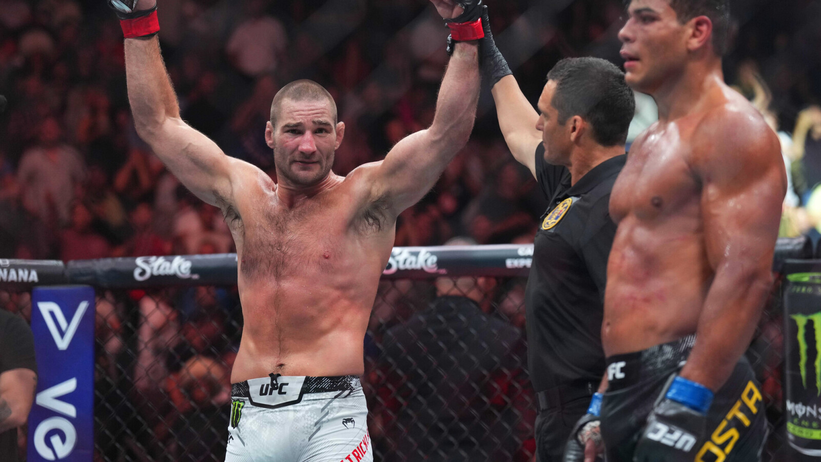 UFC fighters react to Sean Strickland's broken nose, Dricus Du Plessis ...