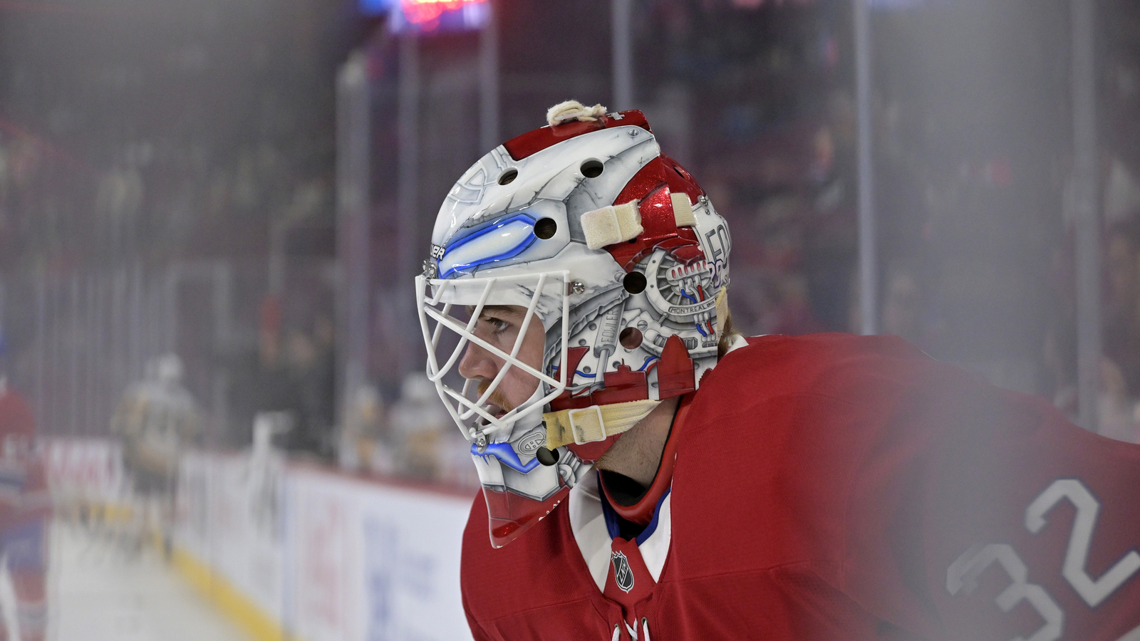 'Jacob (Fowler) didn’t have a teddy bear, but rather a mini habs stick ...