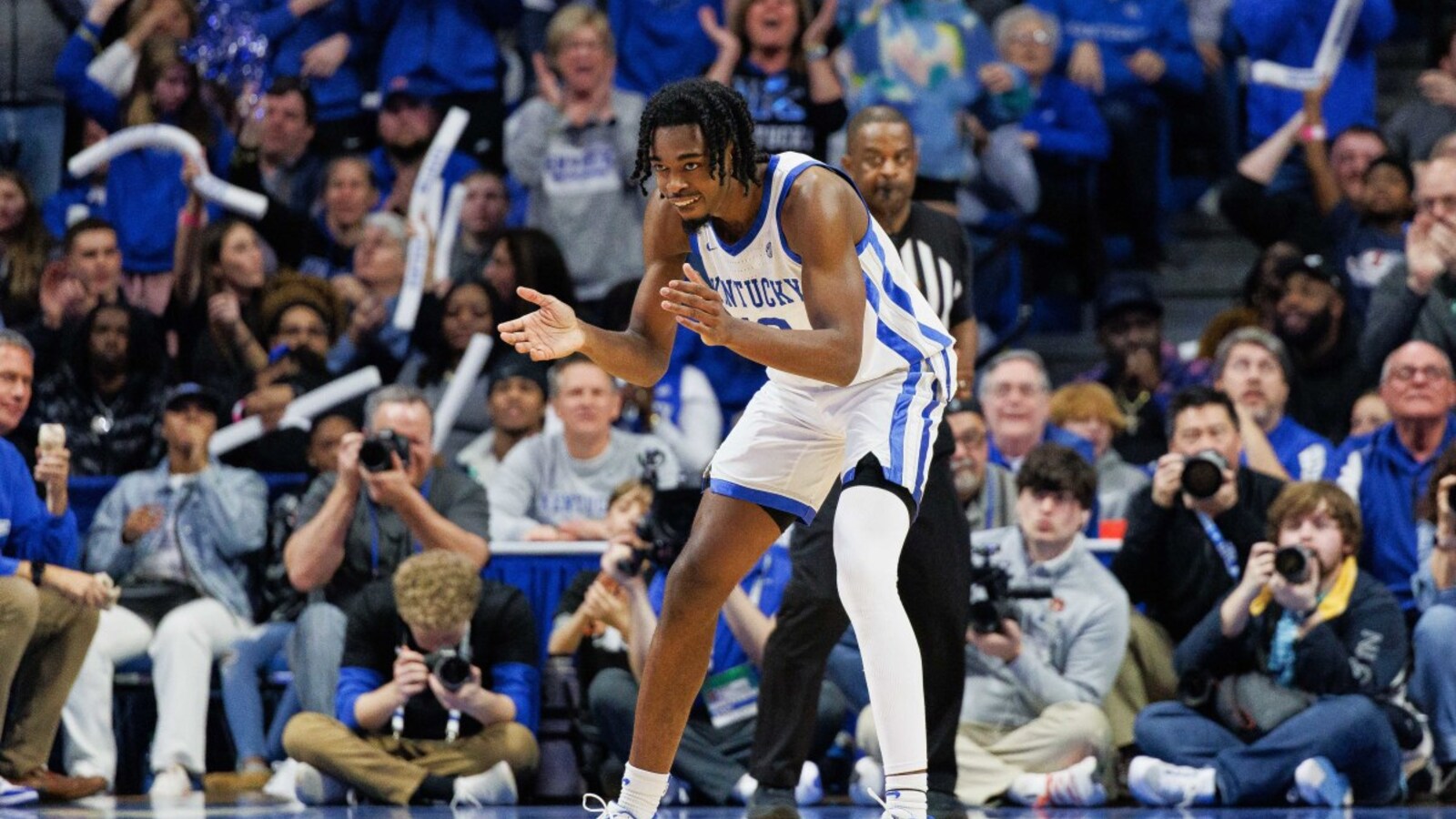 Antonio Reeves talks about his excitement to play #1 Kansas in his ...