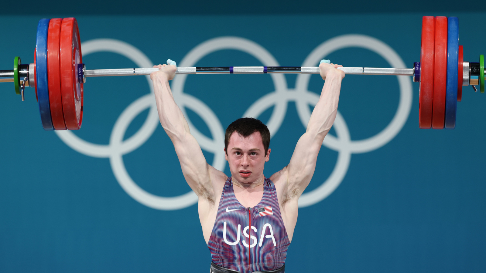 Team USA weightlifter trained in a garage to win Olympic medal | Yardbarker
