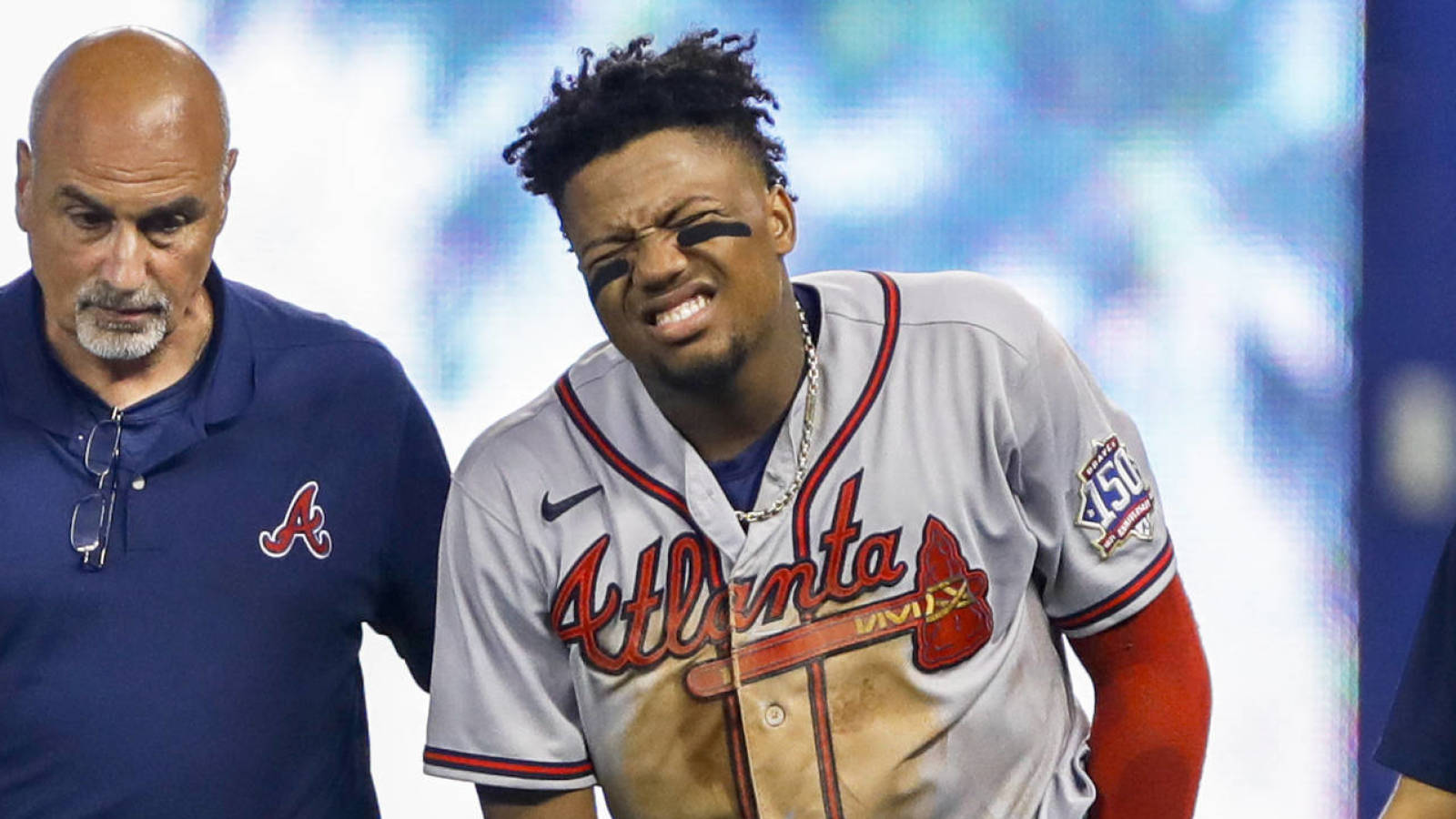 Acuna to undergo season-ending surgery after suffering torn ACL ...
