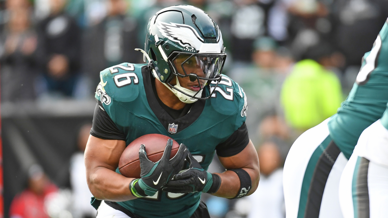 Saquon Barkley addresses Jalen Hurts A.J. Brown relationship as Eagles prepare for Steelers ...