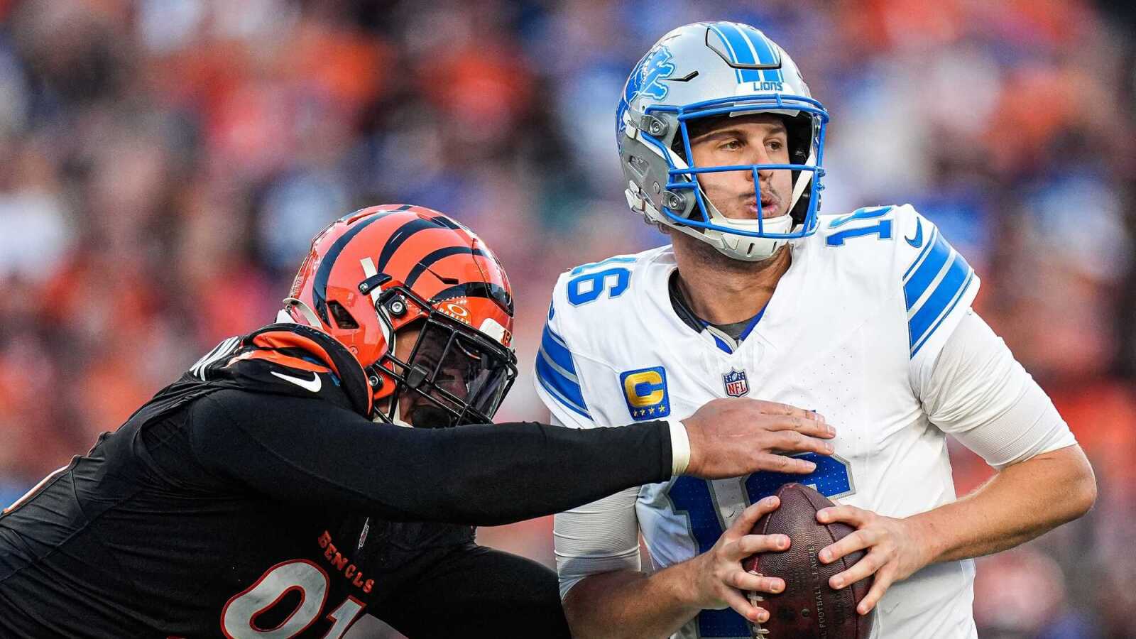 Jared Goff Addresses Lions LT’s Mistakes Amid Taylor Decker’s Uncertain ...