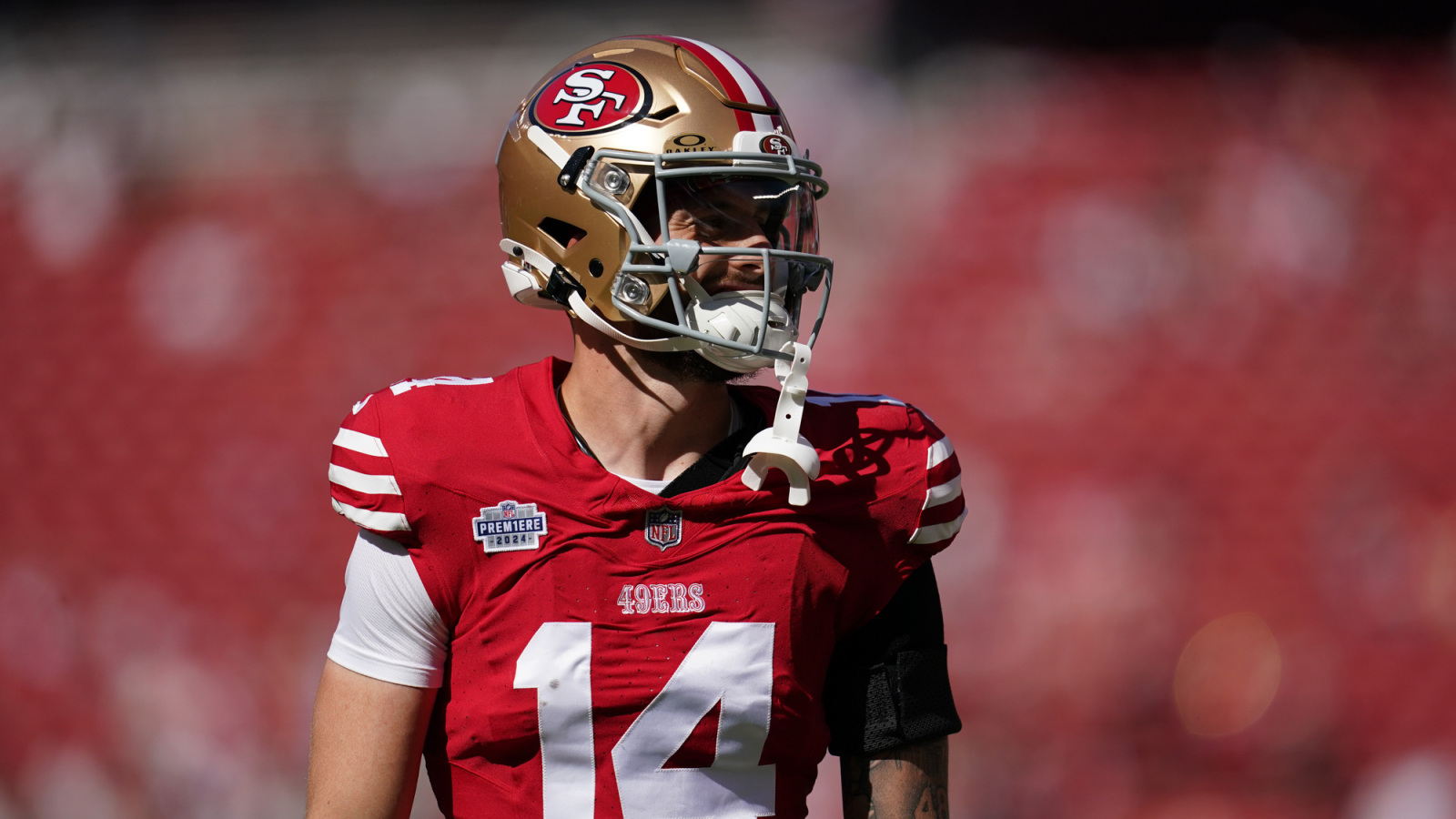 49ers rookie Ricky Pearsall on building chemistry with Brock Purdy ...