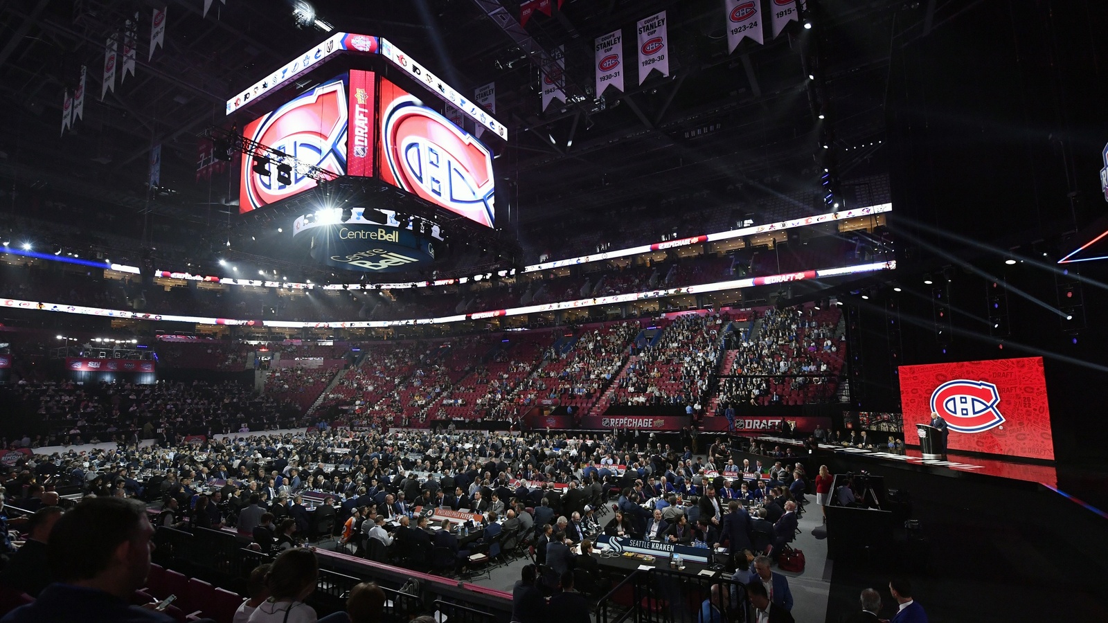 The Flames learn their fate in the 2025 NHL Draft Lottery live drawing ...