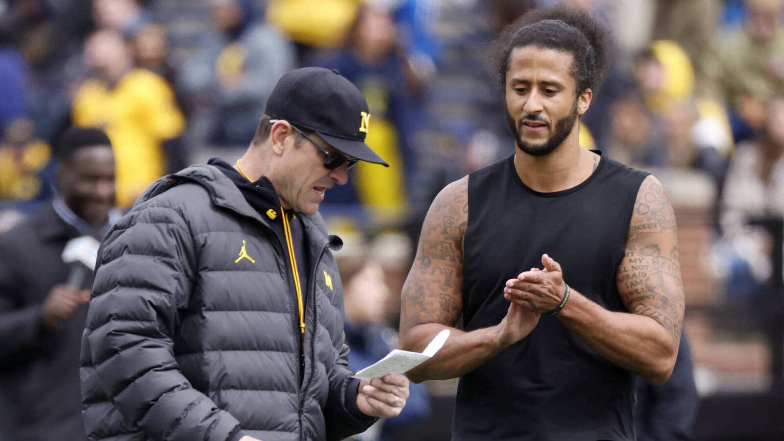 Insider floats Jim Harbaugh, Colin Kaepernick coaching connection ...