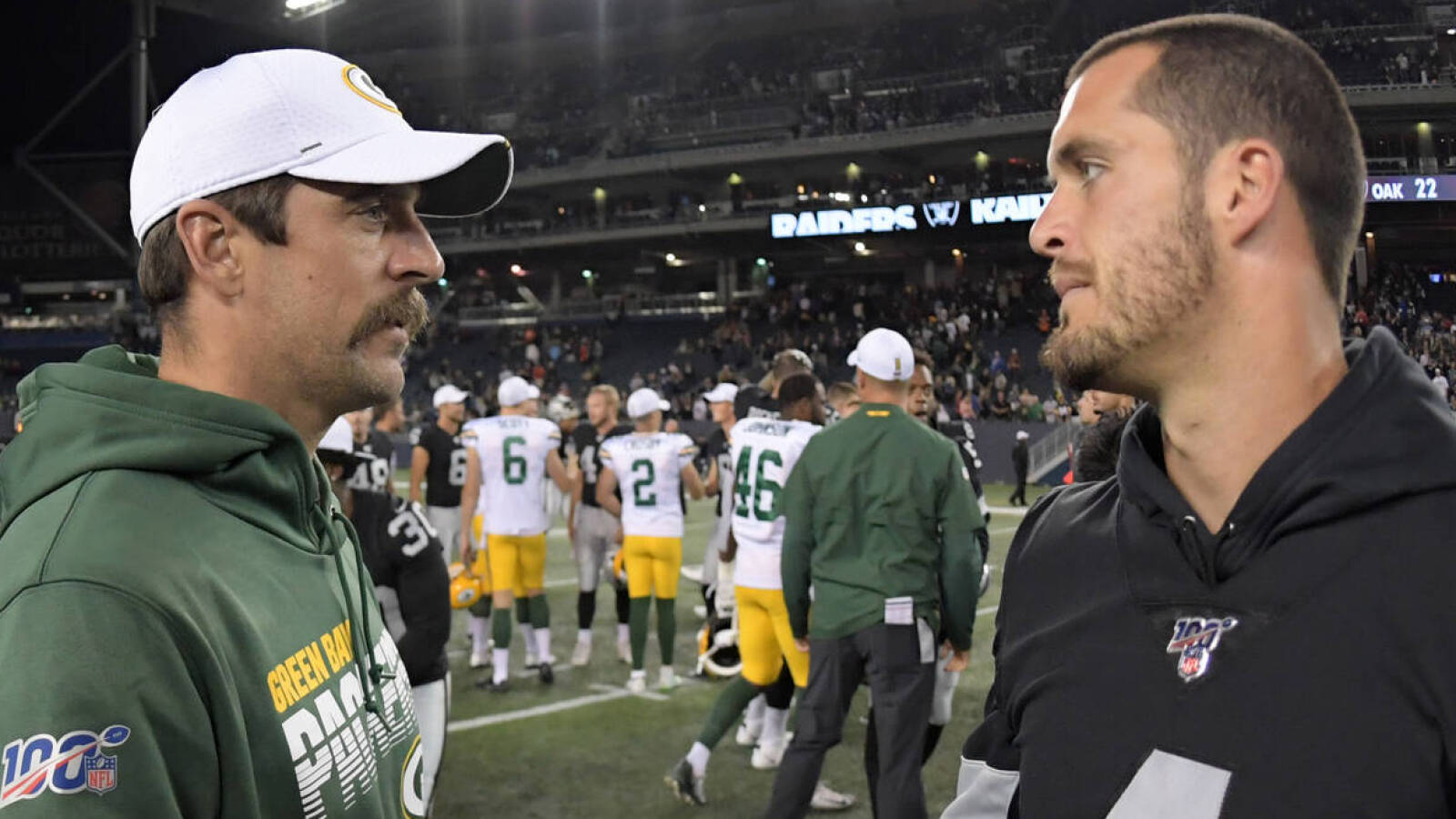 Jets seem to have favorite in Aaron Rodgers-Derek Carr ‘predicament ...