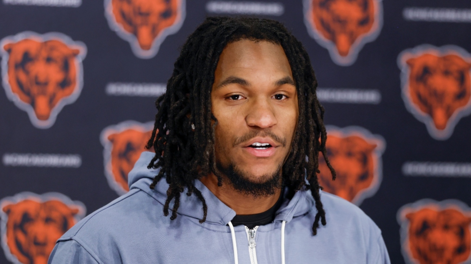 Luther Burden lays out Damar Hamlin on block, Booger McFarland reacts ...