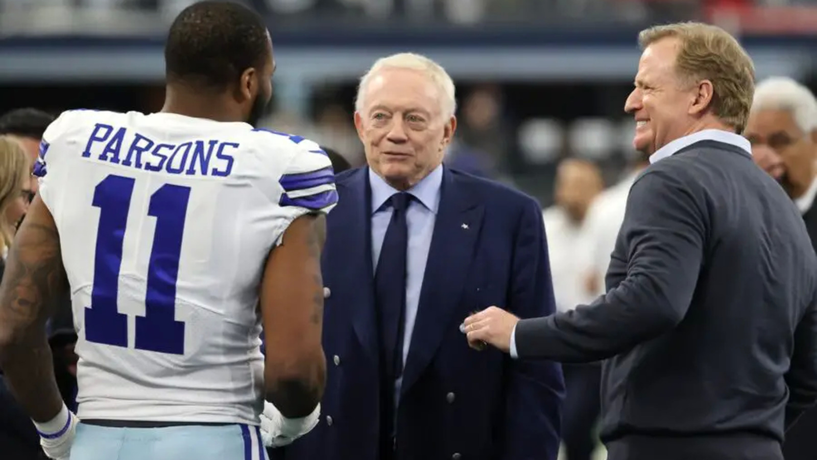 Jerry Jones breaks silence on Cowboys’ opener without Micah Parsons ...
