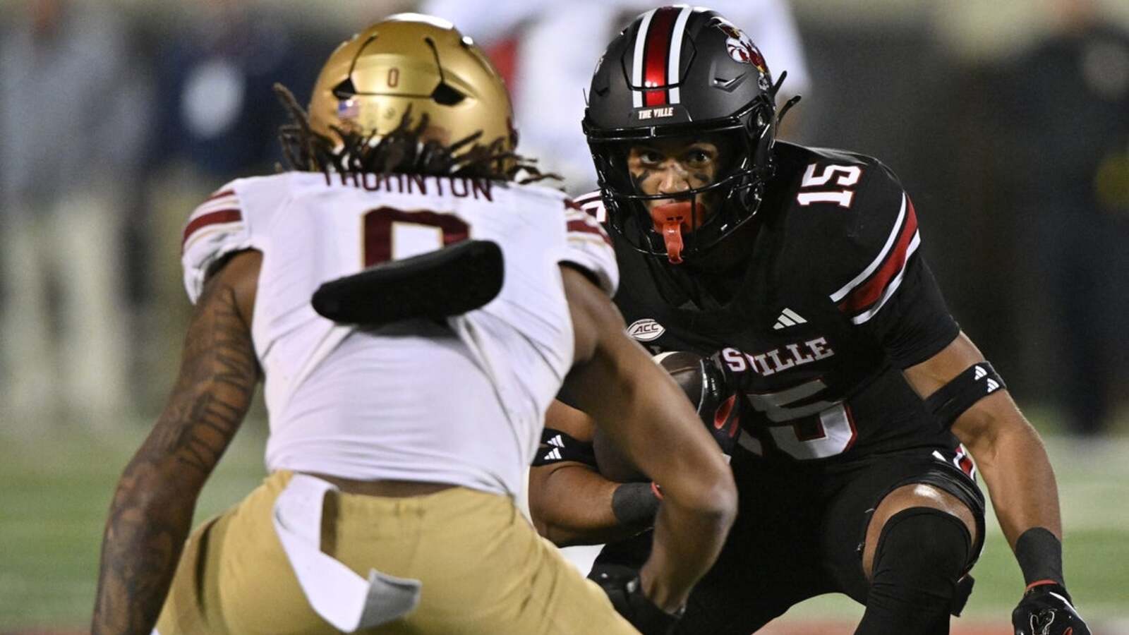 No. 19 Louisville runs over Boston College with 317 on the ground ...