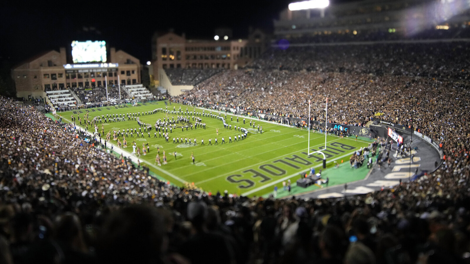 Colorado's field torn up by hit and run driver who fled into stadium ...